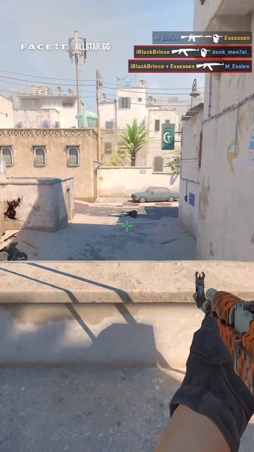 CS2 -4 Dust2 #shorts #cs2 #csgo #counterstrike2 #faceit #cs2clips #cs #counterstrike #gaming