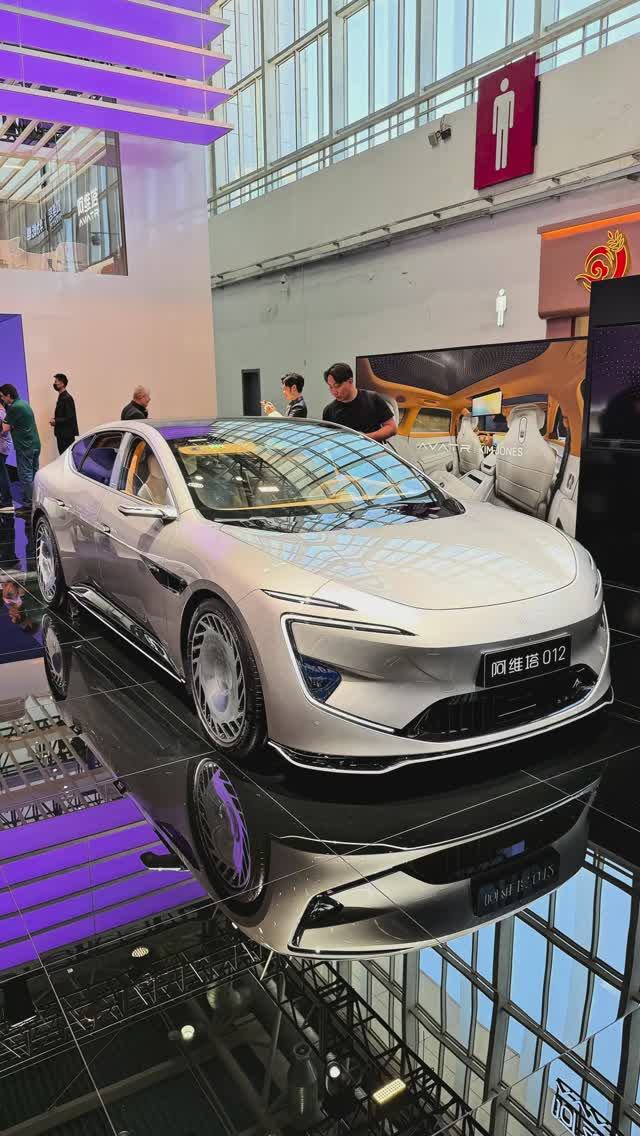 Эксклюзивный Avatr 012 — китайский luxury EV, созданный с дизайнером Dior