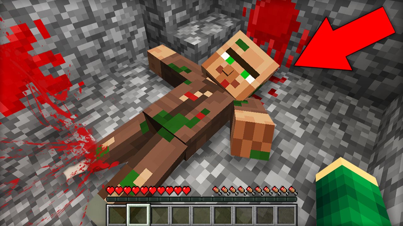Я НАШЁЛ ЭТОГО ЗАРАЖЁННОГО ДЕРЕВЕНСКОГО ЖИТЕЛЯ В МАЙНКРАФТ | Риколит Minecraft