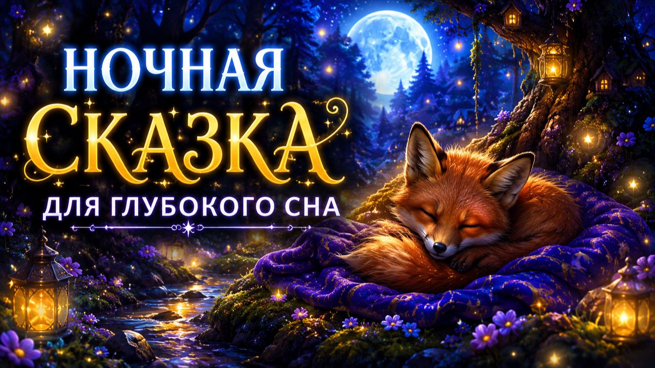 НОЧНАЯ СКАЗКА ДЛЯ ГЛУБОКОГО СНА