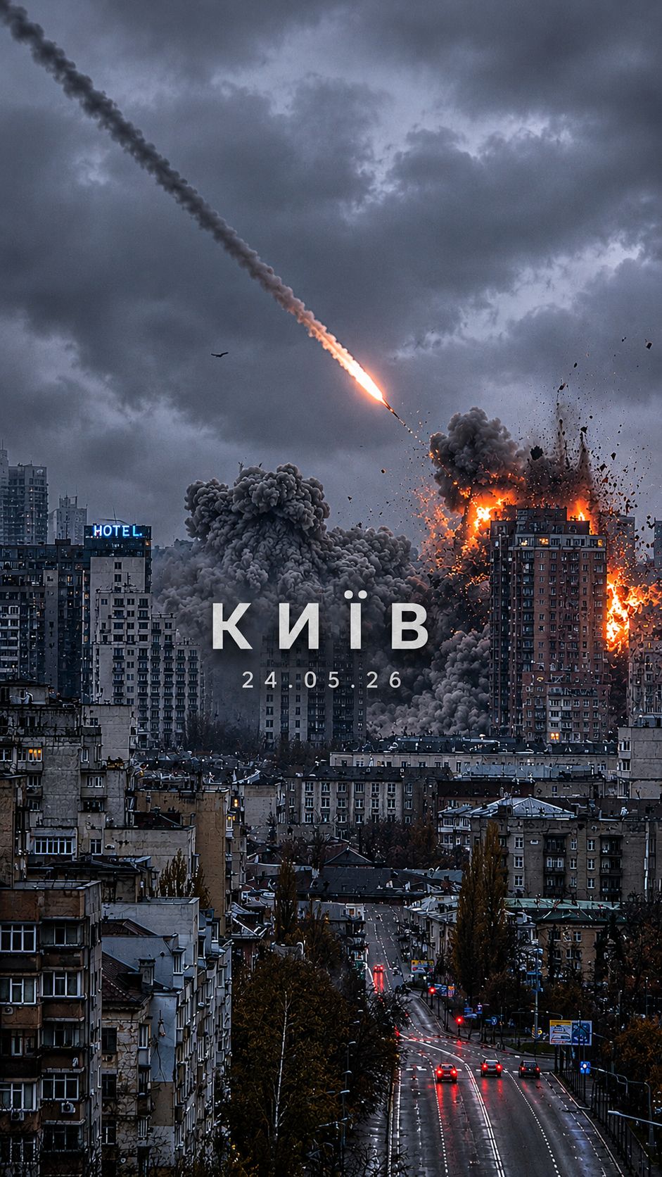 Удар по Киеву "Орешником" теперь и официально!