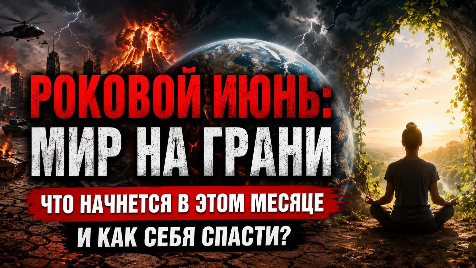 Роковой июнь - Мир на грани. Что начнётся и как себя спасти.