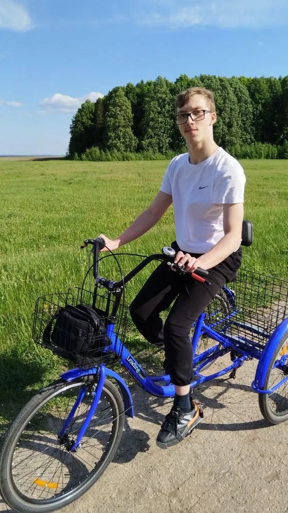 Первая хорошая обкатка нового скоростного велосипеда