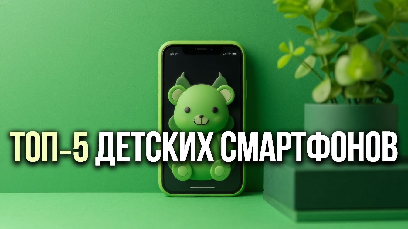 📱ТОП‑5 смартфонов для детей: безопасность и простота использования