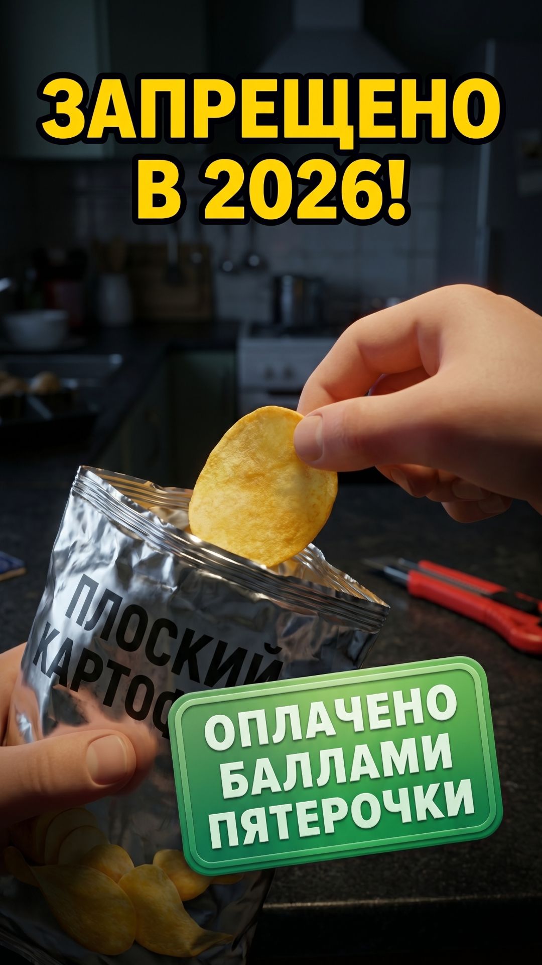 Больше никаких чипсов! Теперь только ЭТО.