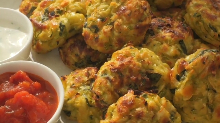 Сегодня рецепт Закусочных шариков из кабачков...🧆🧀😋
