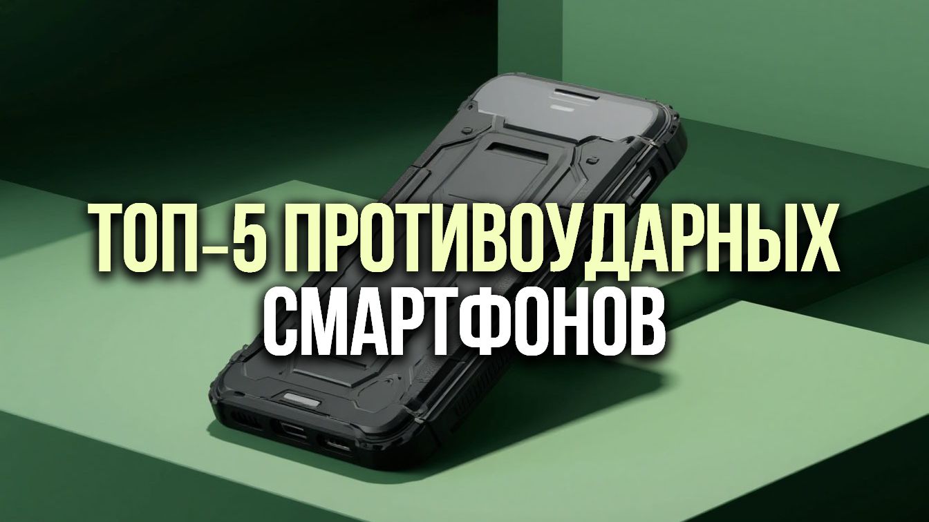 📱ТОП‑5 защищённых смартфонов: противоударные модели с IP68 — надёжность в любых условиях