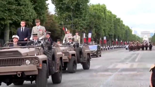 Парад во Франции в честь взятия Бастилии 2025 Bastille Day Parade in France 2025
