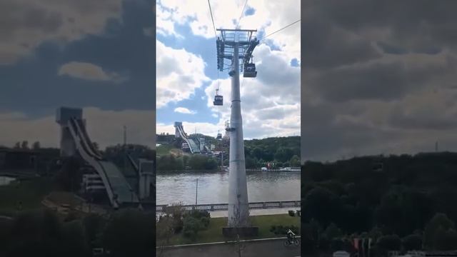 Поездка в Москву (Данилов, Сретенский монастыри, канатная дорожка и чебуречная)