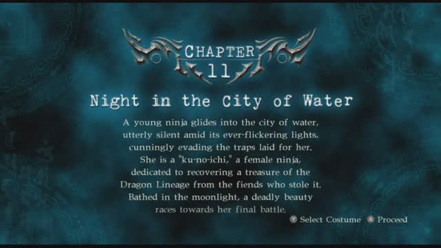 PC Ninja Gaiden Sigma 2 Chapter 11 Night in the City of Water