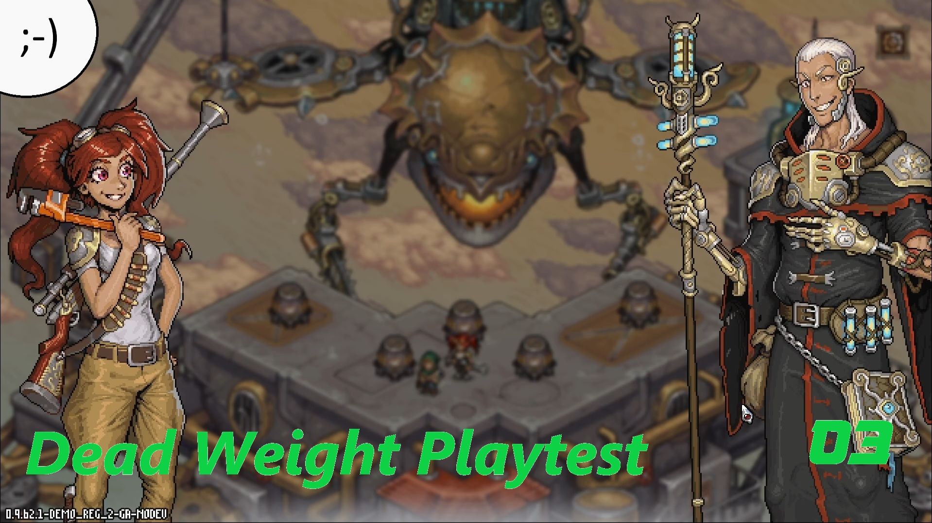 "Dead Weight" Playtest. Второй босс. 03