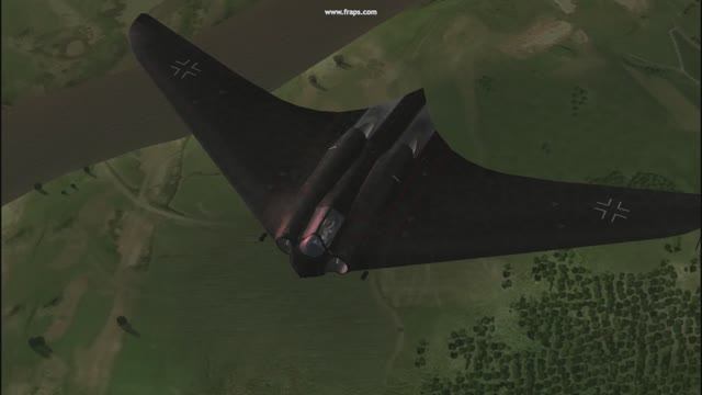 Ил-2FB, Go-229 (2), c модами эффектов и звуками
