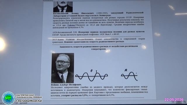 МОИП: лекция Н.А. Колтового: Физическая сущность Времени