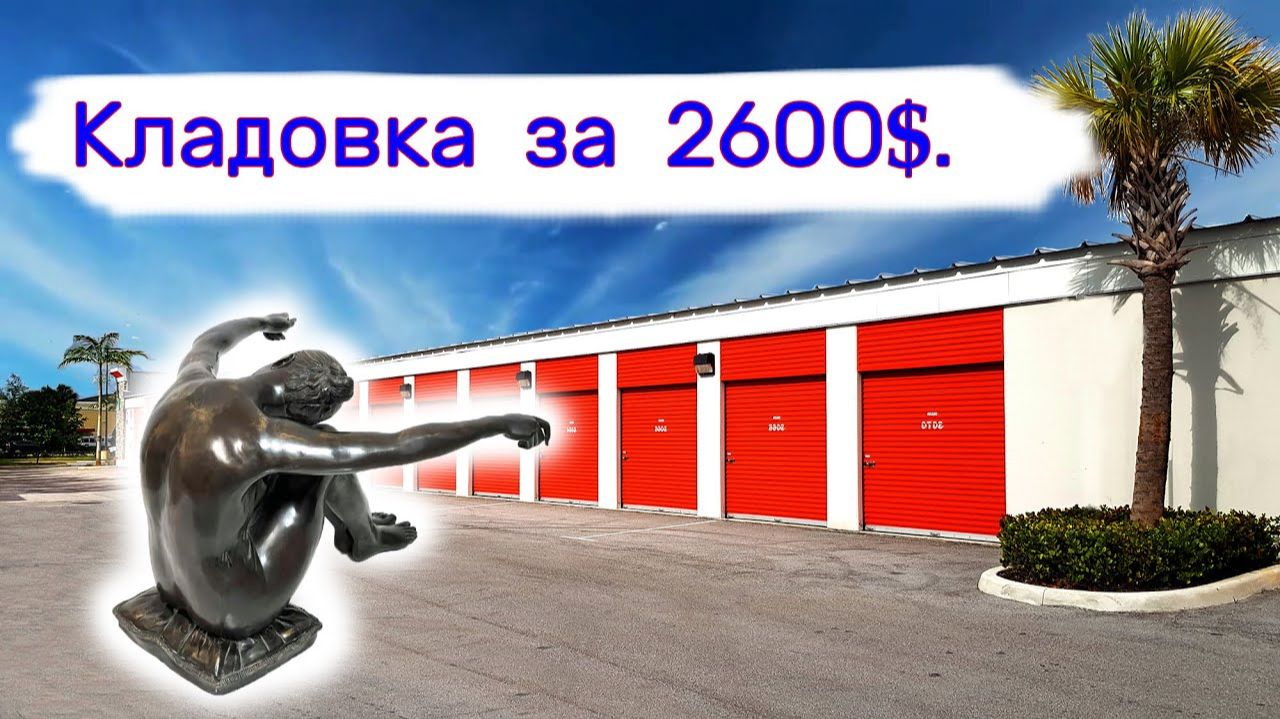 АУКЦИОН КОНТЕЙНЕРОВ В США - Кладовка за 2600$. Выпуск 368