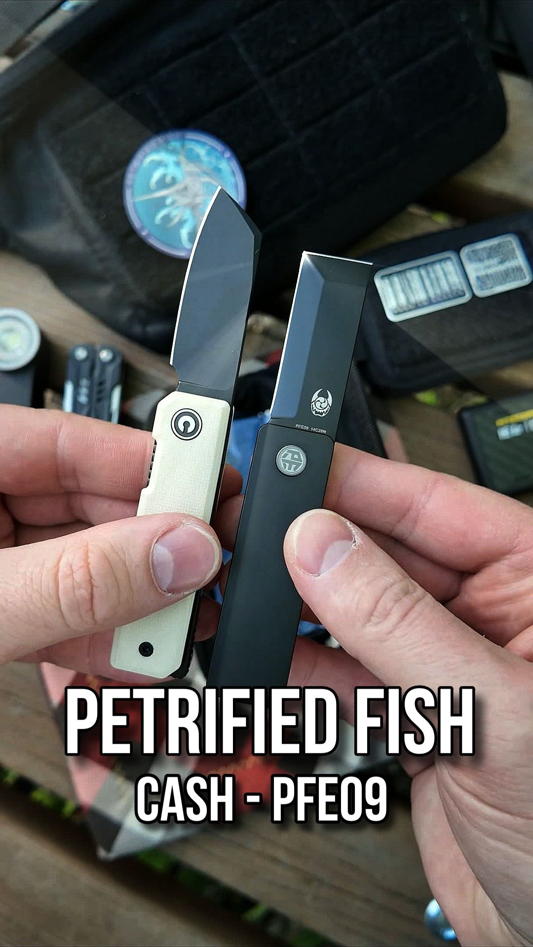 🔥 Нож PETRIFIED FISH Cash - PFE09 #edc #edcknife #petrifiedfish #cash #unboxing #everyday