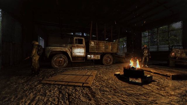 STALKER ambience | Псишторм на базе бандитов