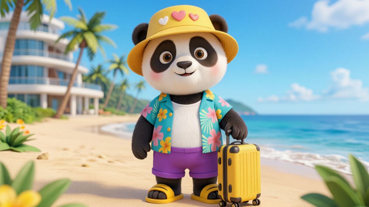 🏖️НОВЫЙ МУЛЬТИК!🌴ПАНДОЧКА НА ОТДЫХЕ! РАЗВИВАЮЩИЙ МУЛЬТФИЛЬМ-ИГРА ДЛЯ ДЕТЕЙ😊