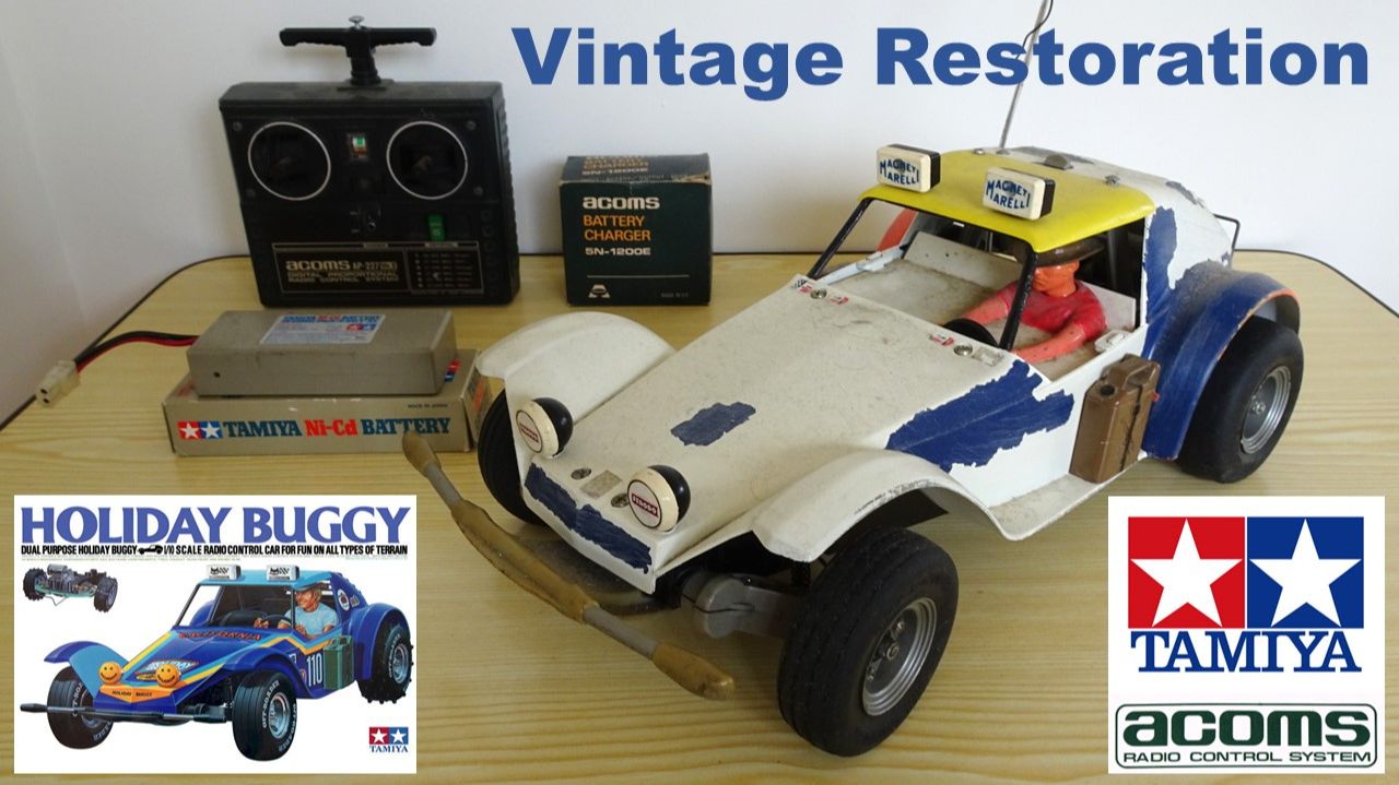 Vintage Tamiya Holiday Buggy Restoration