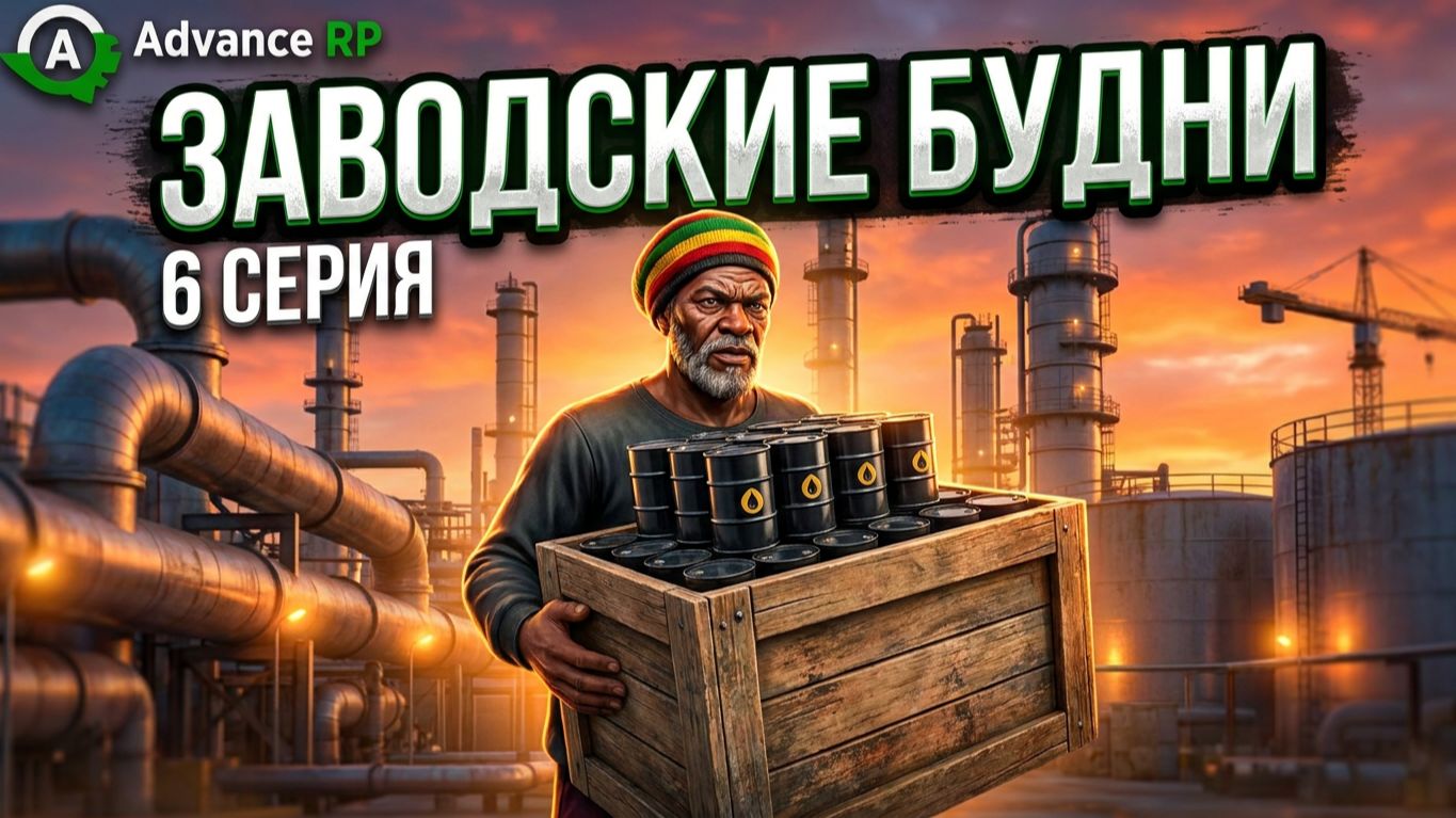 #6 ADVANCE RP GREEN: ЗАВОД vs ШАХТА - где БОЛЬШЕ ЗАРАБОТАТЬ? 🏭 Заводские будни 2026
