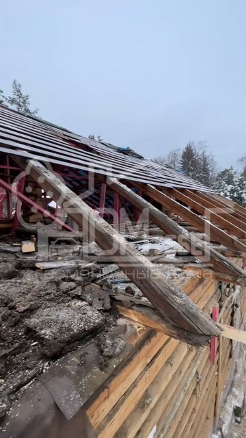 Реконструкция загородного дома. Процесс