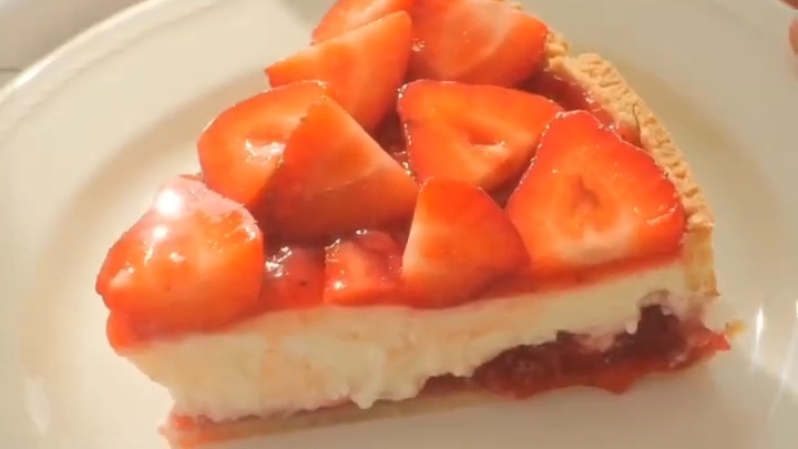 Клубнично-творожный ПИРОГ...🥧🍓😋