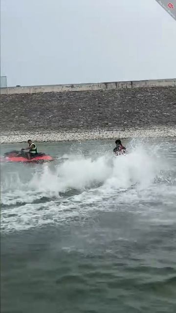 Flyboard. Искупал красавицу. Wetlook