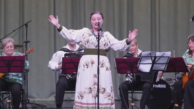 РНП "Эх, матушка" Поёт Елена Деребко!!! Новосибирск
