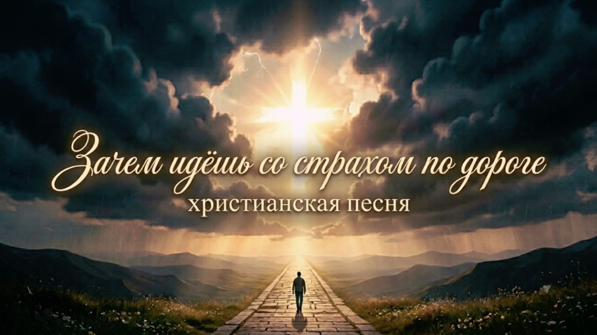 Зачем идёшь со страхом по дороге | ХРИСТИАНСКАЯ ПЕСНЯ