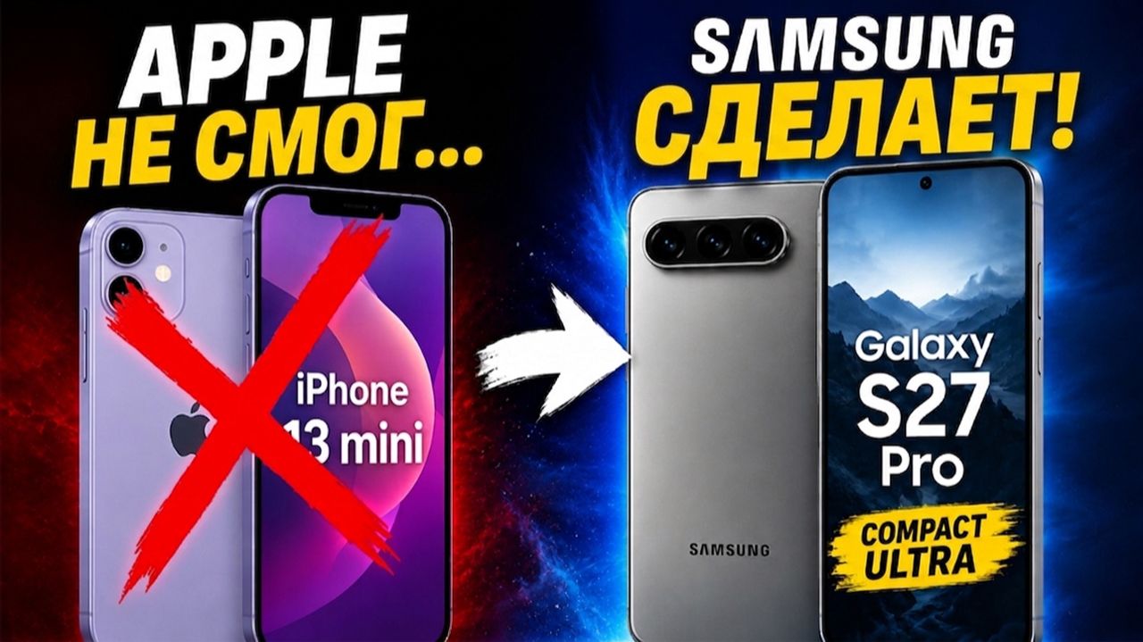 Apple НЕ СМОГ...Samsung СДЕЛАЕТ!
