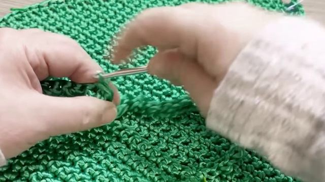 Сумка из шнура 2 часть