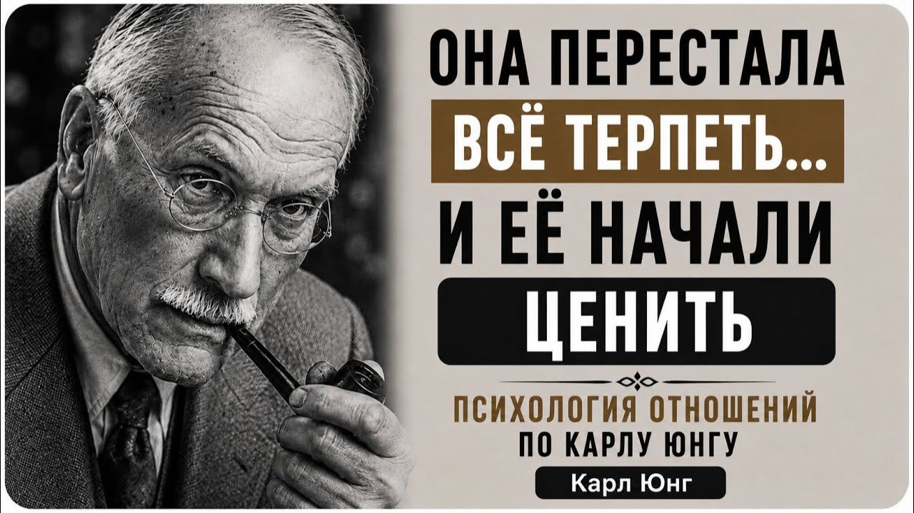 Она перестала всё терпеть… и её начали ценить - Карл Юнг