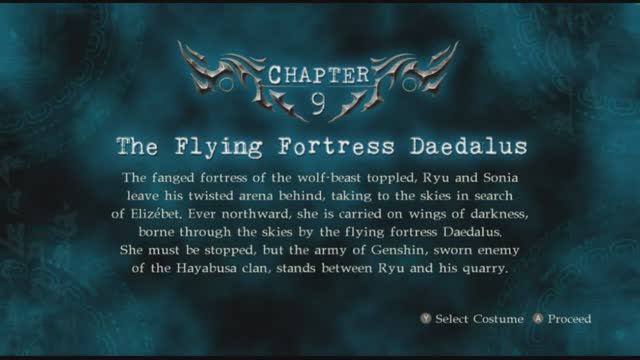 PC Ninja Gaiden Sigma 2 Chapter 9 The Flying Fortress Daedalus