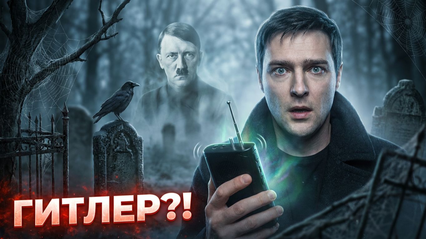 ОНИ ОТВЕТИЛИ! Жуткий сеанс ЭГФ на старом немецком кладбище   ФЭГ контакт