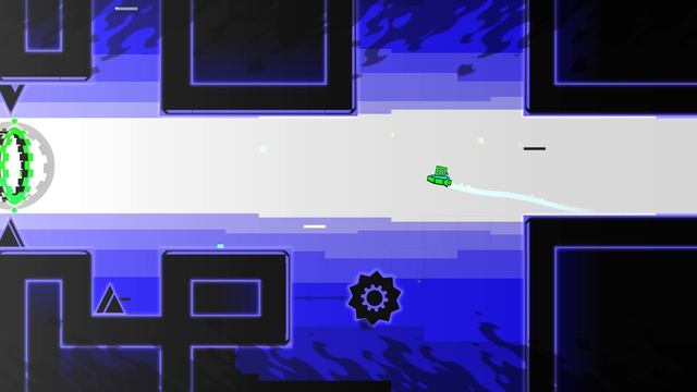 Прохождение уровня Just Jump Geometry Dash