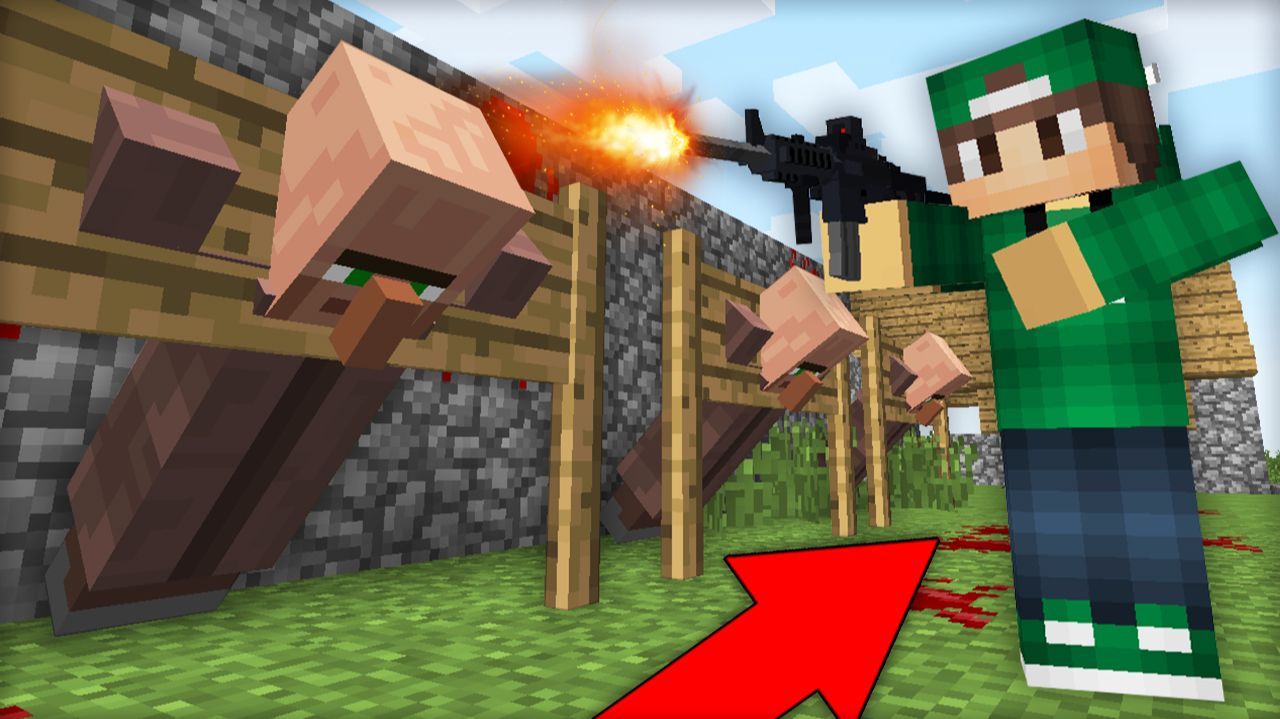 ПОЧЕМУ Я УБИЛ ЭТИХ ДЕРЕВЕНСКИХ ЖИТЕЛЕЙ В МАЙНКРАФТ | Риколит Minecraft