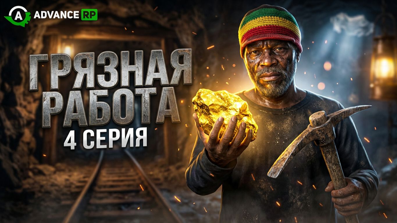 #4 ADVANCE RP: ГРЯЗНАЯ РАБОТА В ШАХТЕ! ⛏️ Зарабатываем первые СЕРЬЕЗНЫЕ деньги (Путь бомжа)