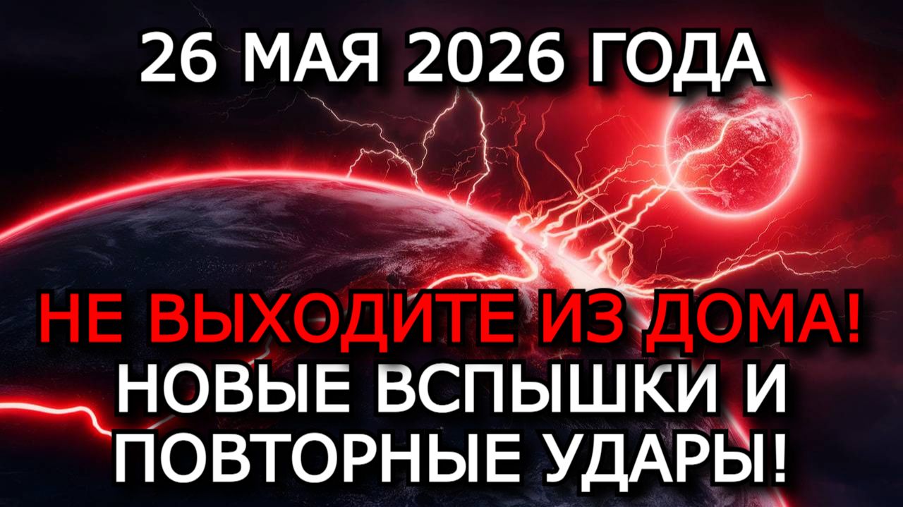 ПЯТНО БОЛЬШЕ ЗЕМЛИ ВЫЗВАЛО ВСПЫШКУ X1,2 26 МАЯ 2026 — ШТОРМ 7–8 БАЛЛОВ