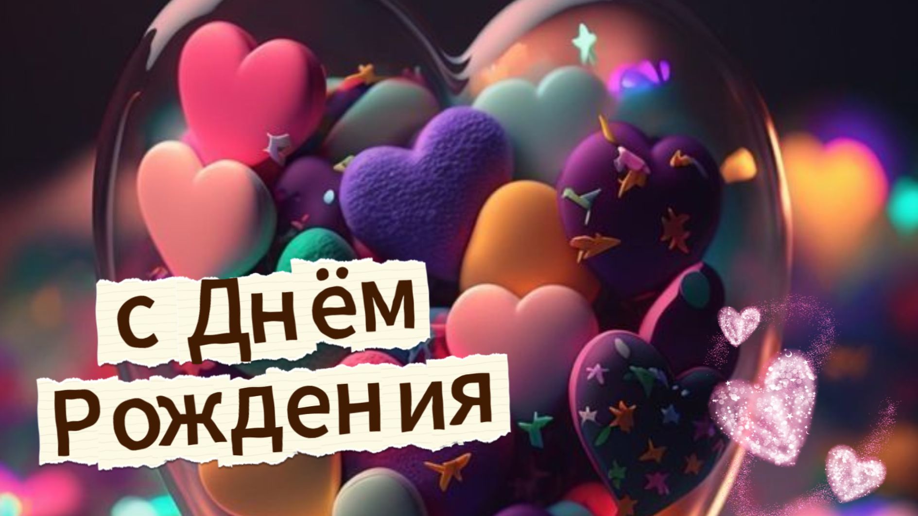 С Днём рождения женщине – душевное музыкальное поздравление. Для мамы, жены, подруги. Отправьте в VK