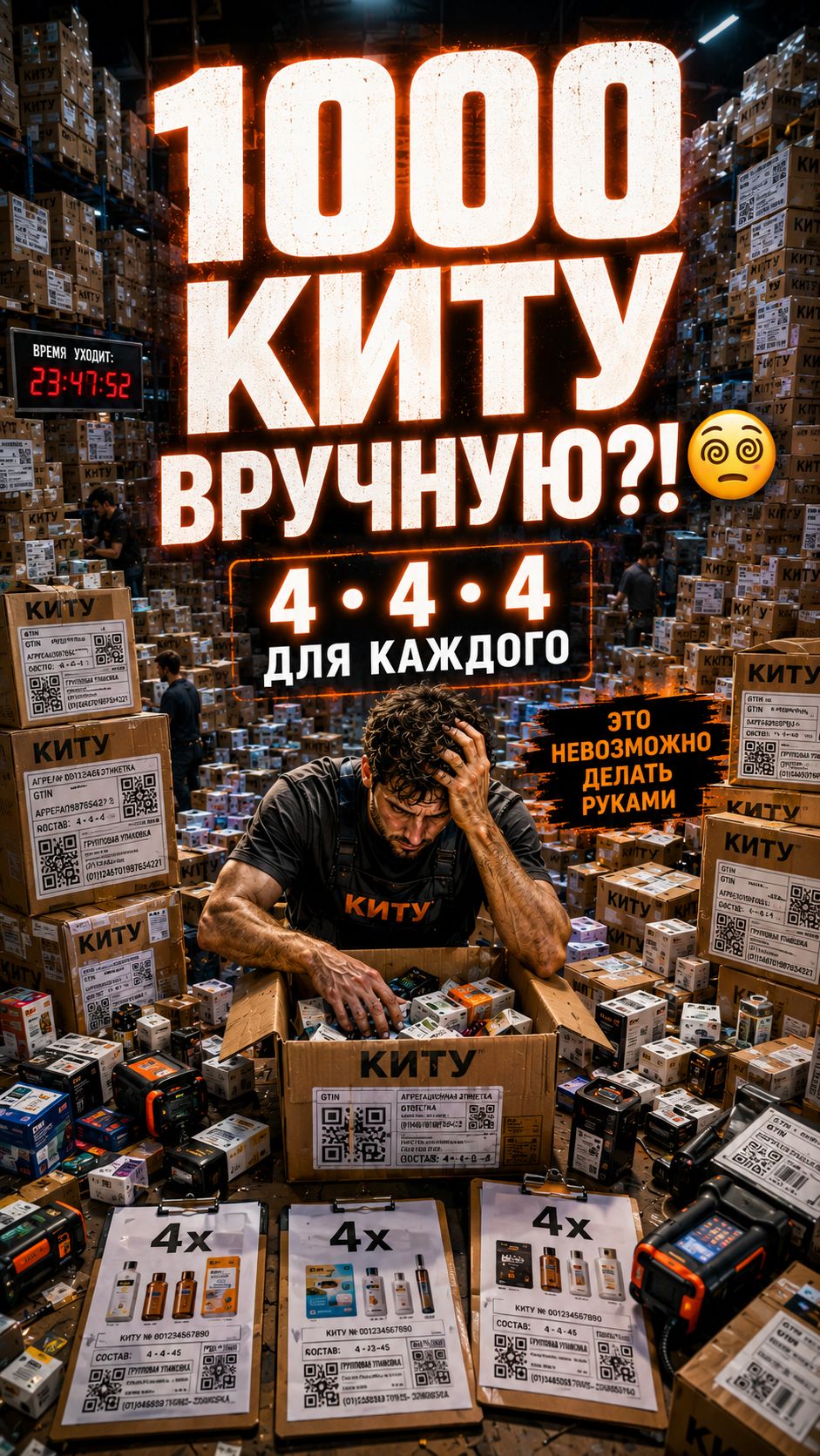 1000 КИТУ вручную?! 😵💫