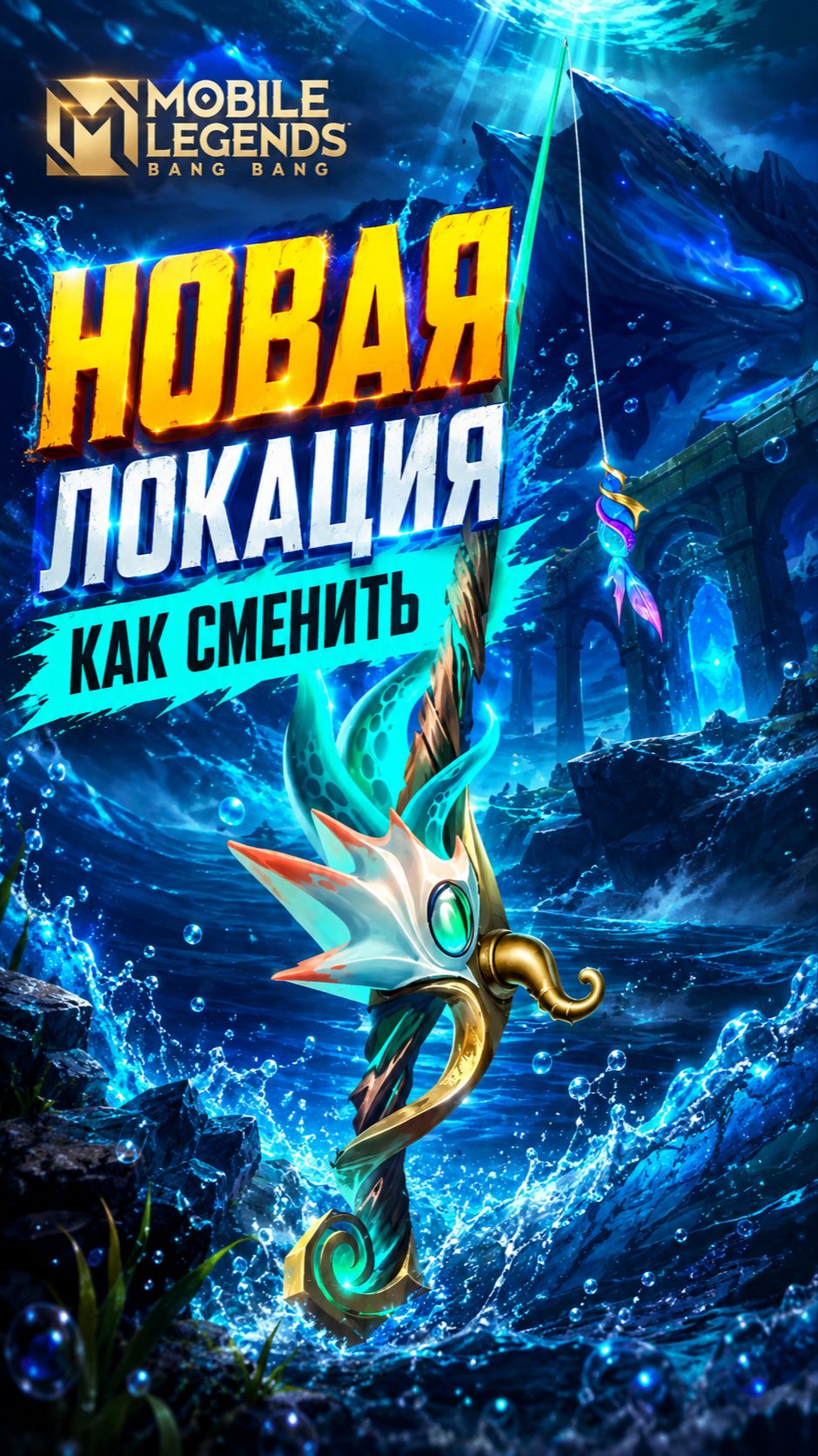 КАК СМЕНИТЬ ЛОКАЦИЮ РЫБАЛКА АЛСТАР В MOBILE LEGENDS МОБАЙЛ ЛЕГЕНДС