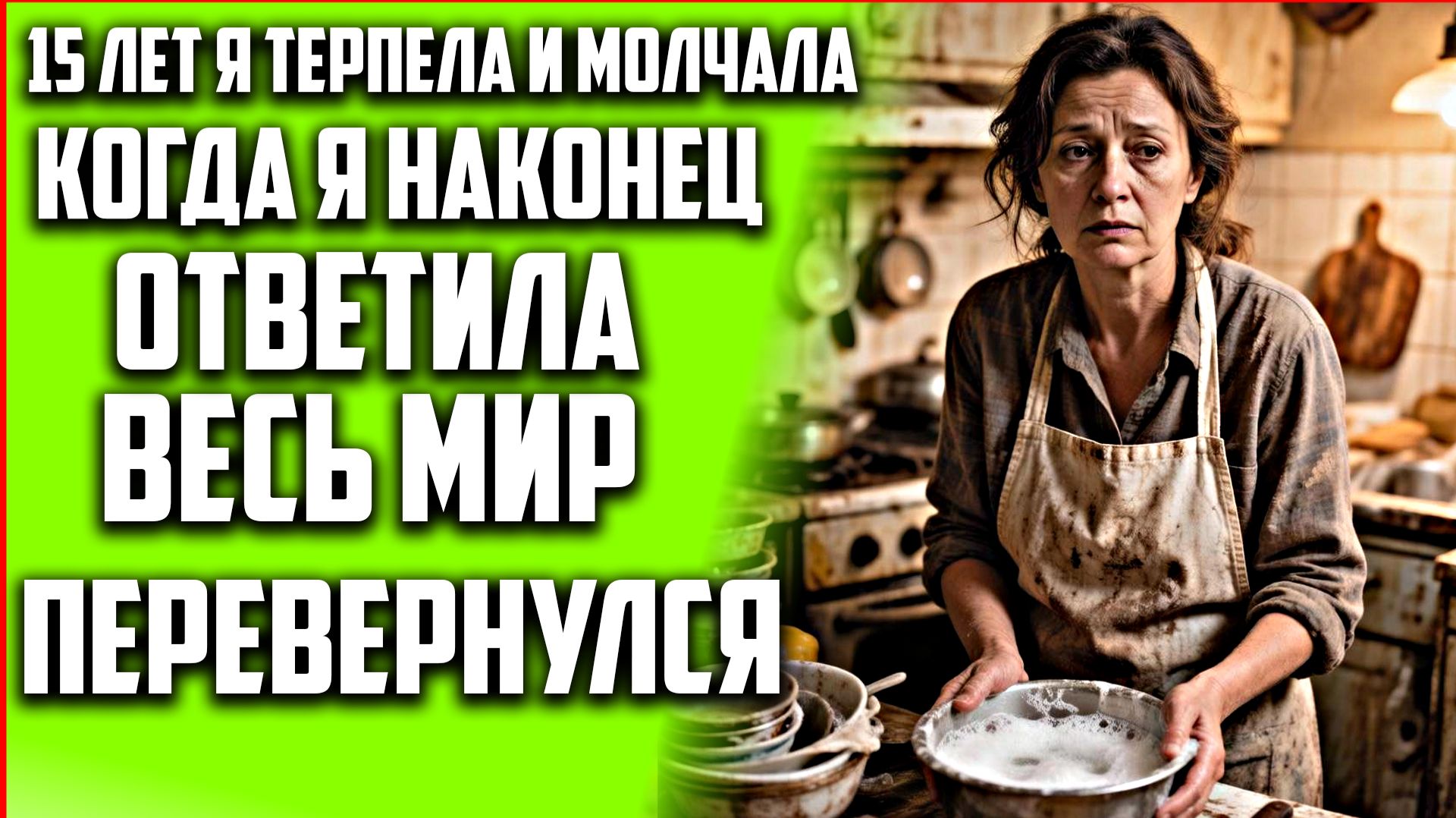 Жизненная история! 15 лет я терпела и молчала! Истории из жизни