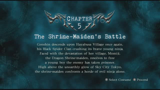 PC Ninja Gaiden Sigma 2 Chapter 5 The Shrine-Maiden's Battle