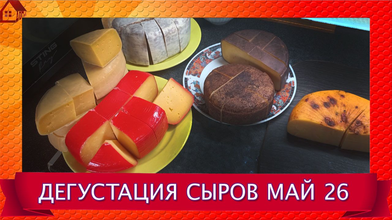 РЕЖУ МОИ СЫРЫ - май 2026 * Дегустация 7 сыров