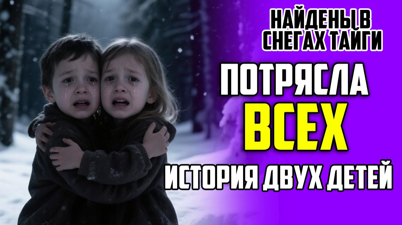 Жизненная история! Найдены в снегах тайги! Истории из жизни