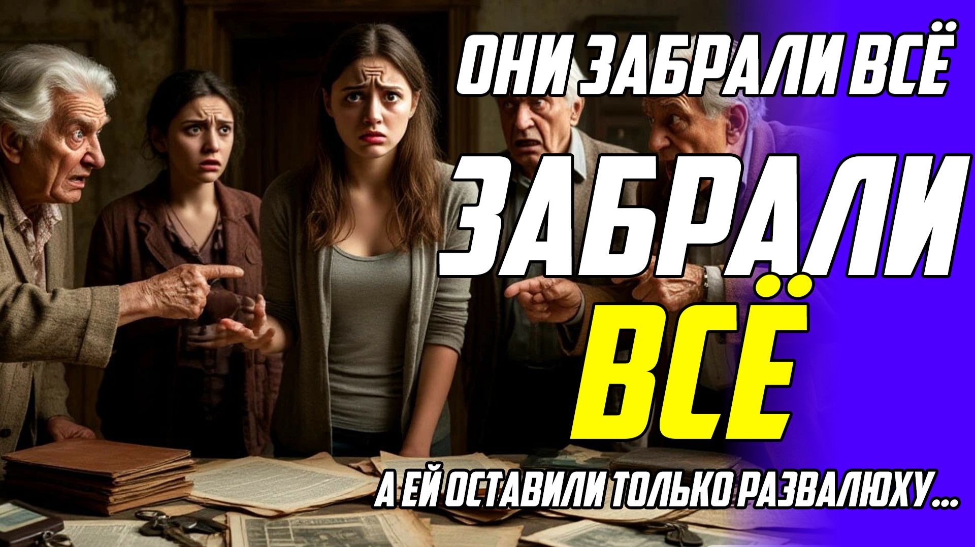 Аудио рассказы! Забрали Всё! Истории из жизни