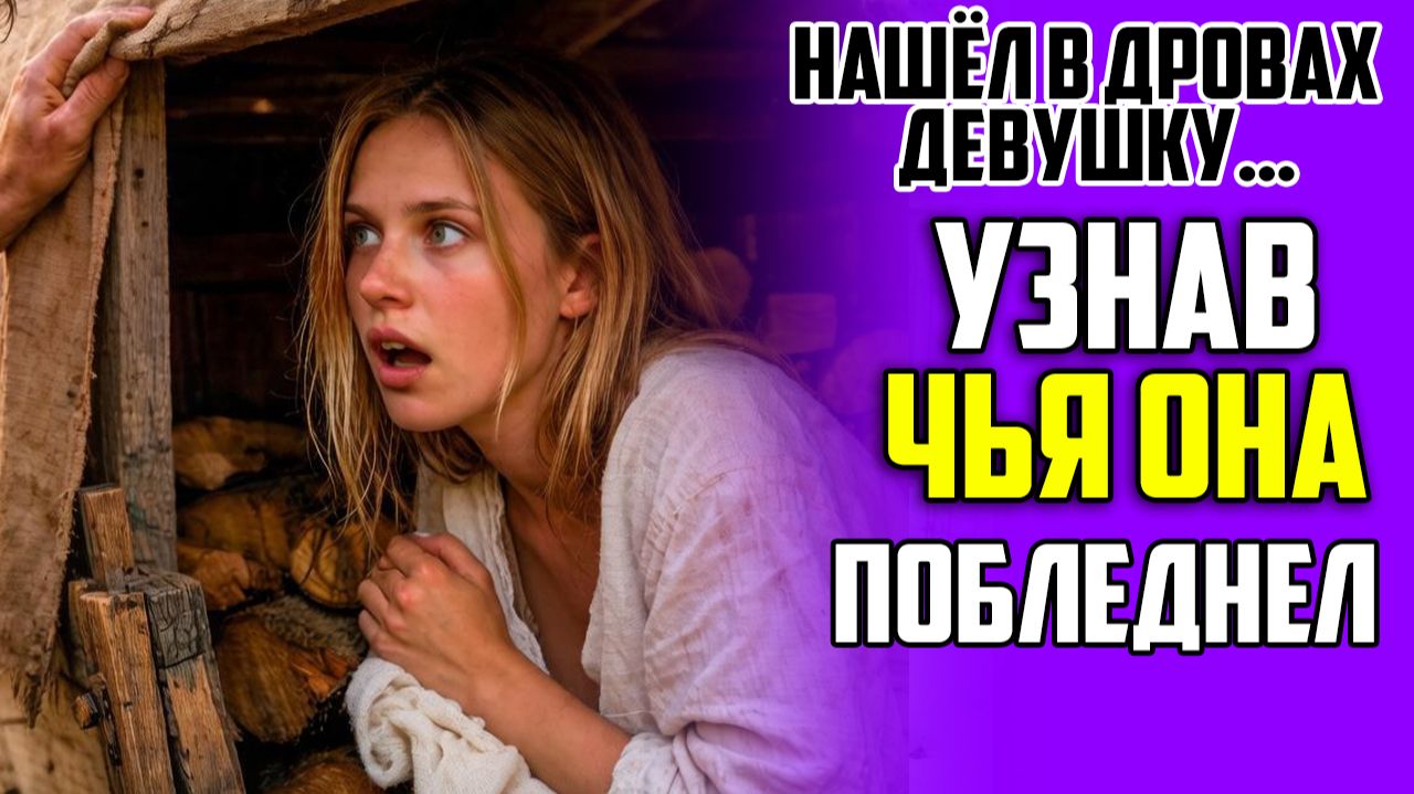 История из жизни! Нашёл в дровах дрожащую девушку. А потом понял, чья она дочь…