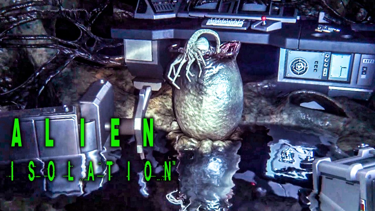 Уничтожить гнездо ➤ Alien: Isolation Прохождение 15 ● геймплей, игрофильм