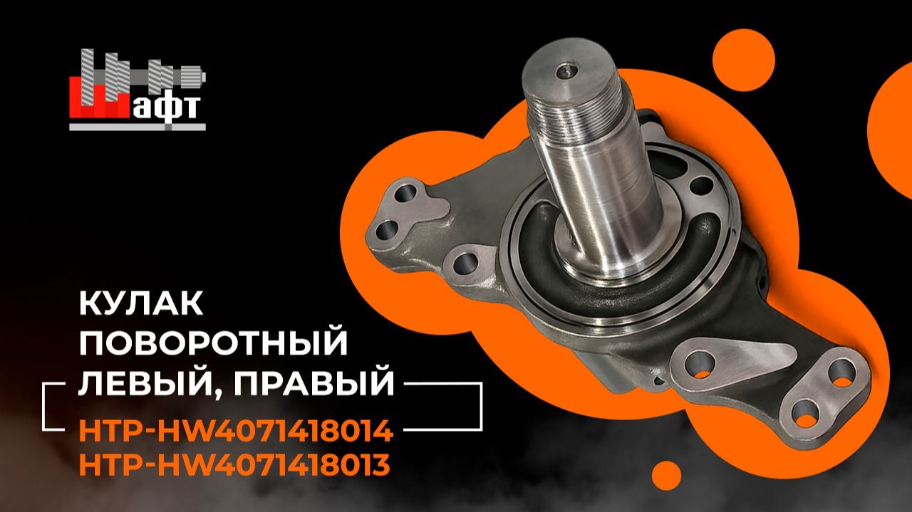 Обзор поворотного кулака Shaft-Gear | Артикулы WG9100443050 / WG9100444150