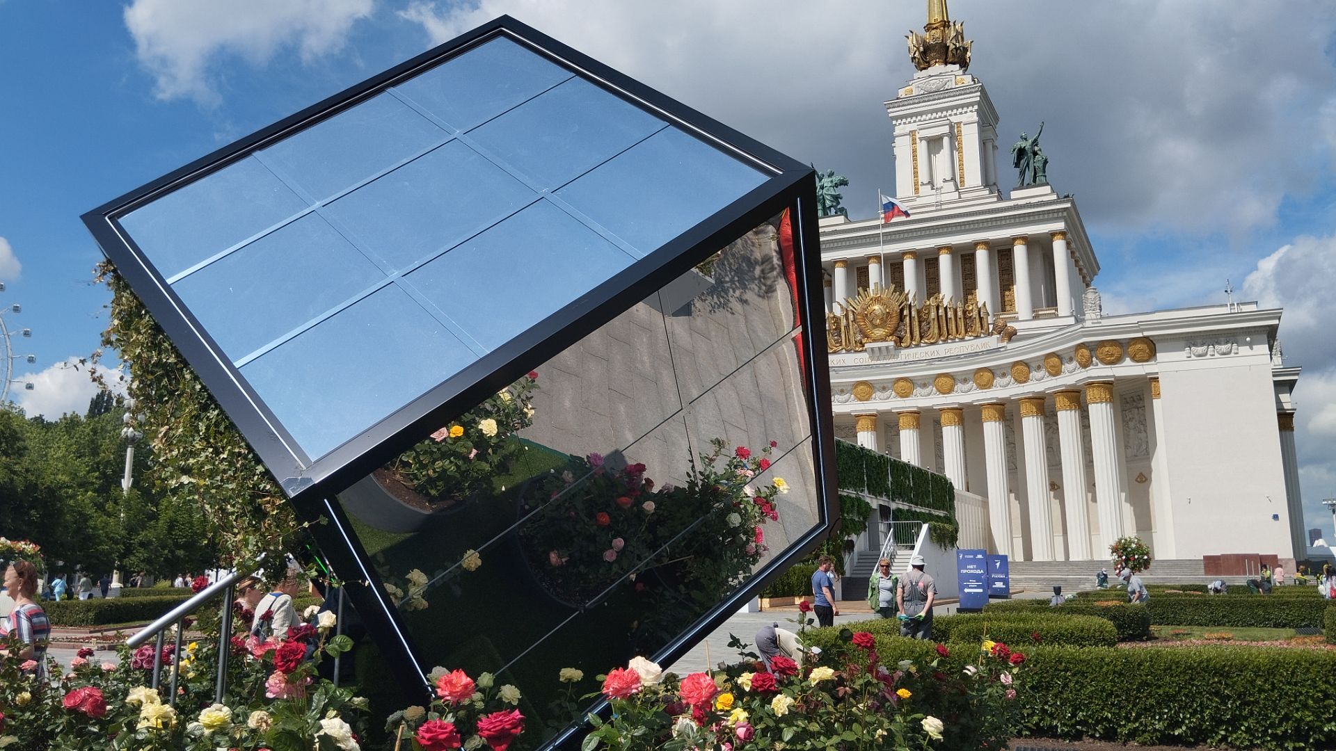 Москва, ВДНХ и музей космонавтики в июне 2024 года