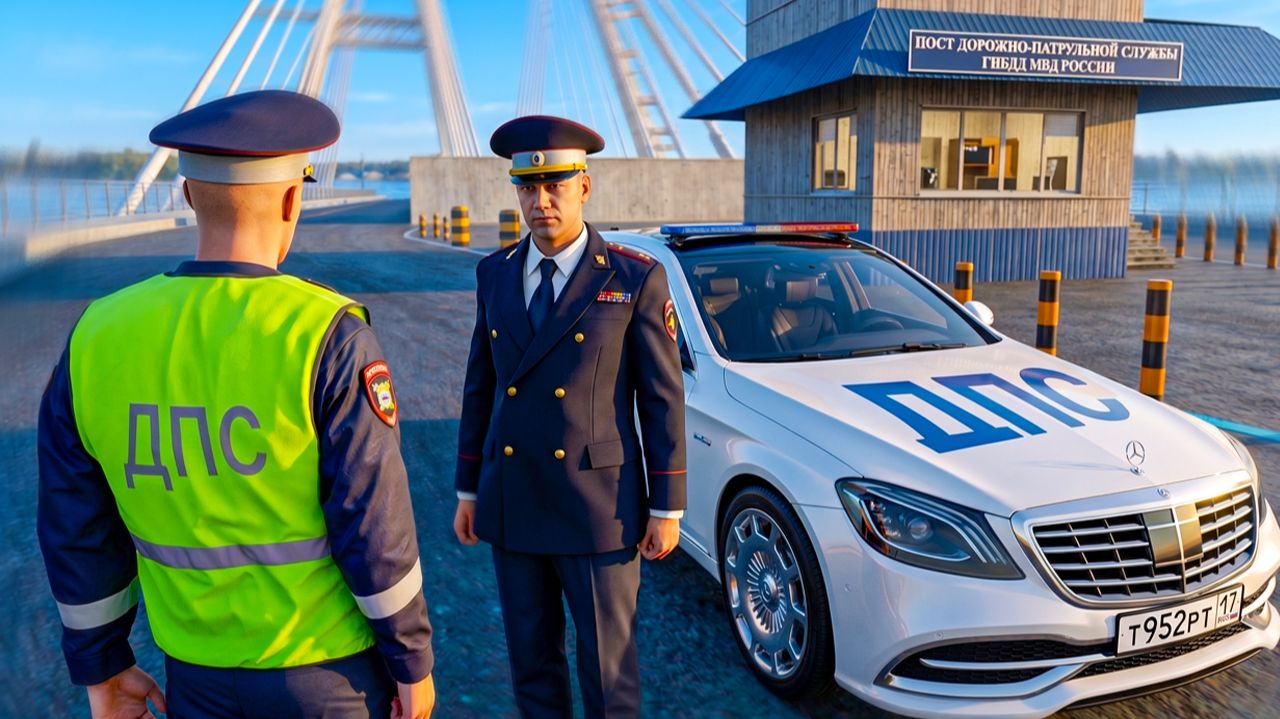 👮 БУДНИ ДПС на МАТРЕШКА РП #24. ПАТРУЛЬ С НАПАРНИКОМ